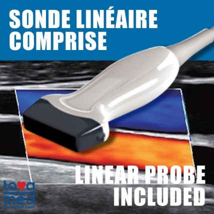 CHISON QBIT5 ULTRASOUND - Intelligent workflow, simplified keyboard